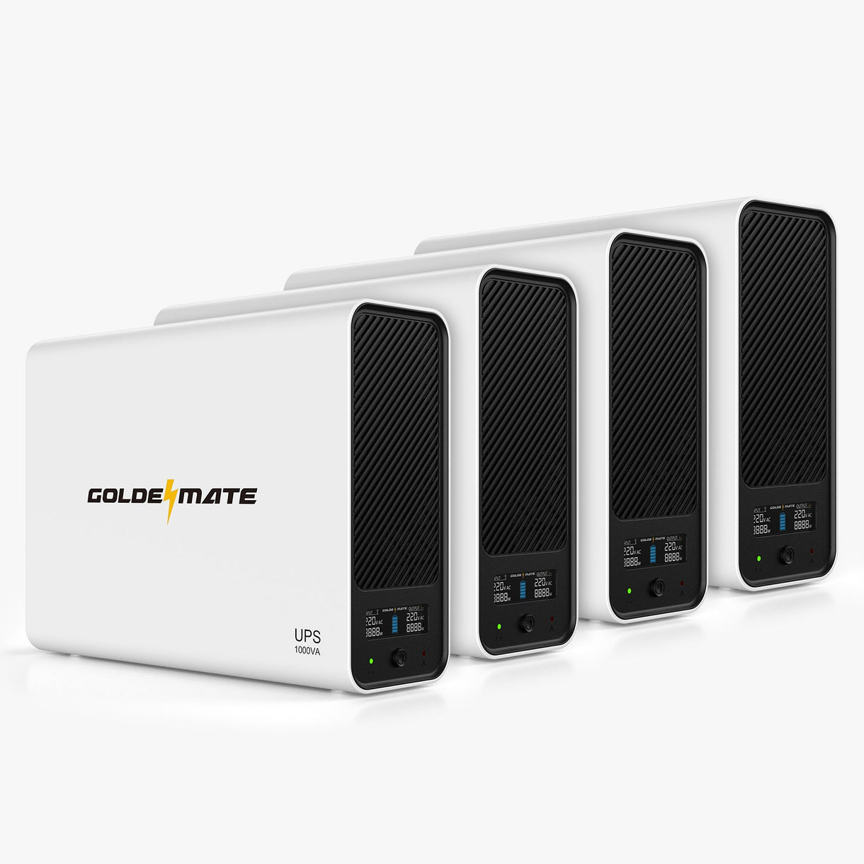 1000VA LiFePO4 UPS Power Battery Backup & Surge Protector – Goldenmateups